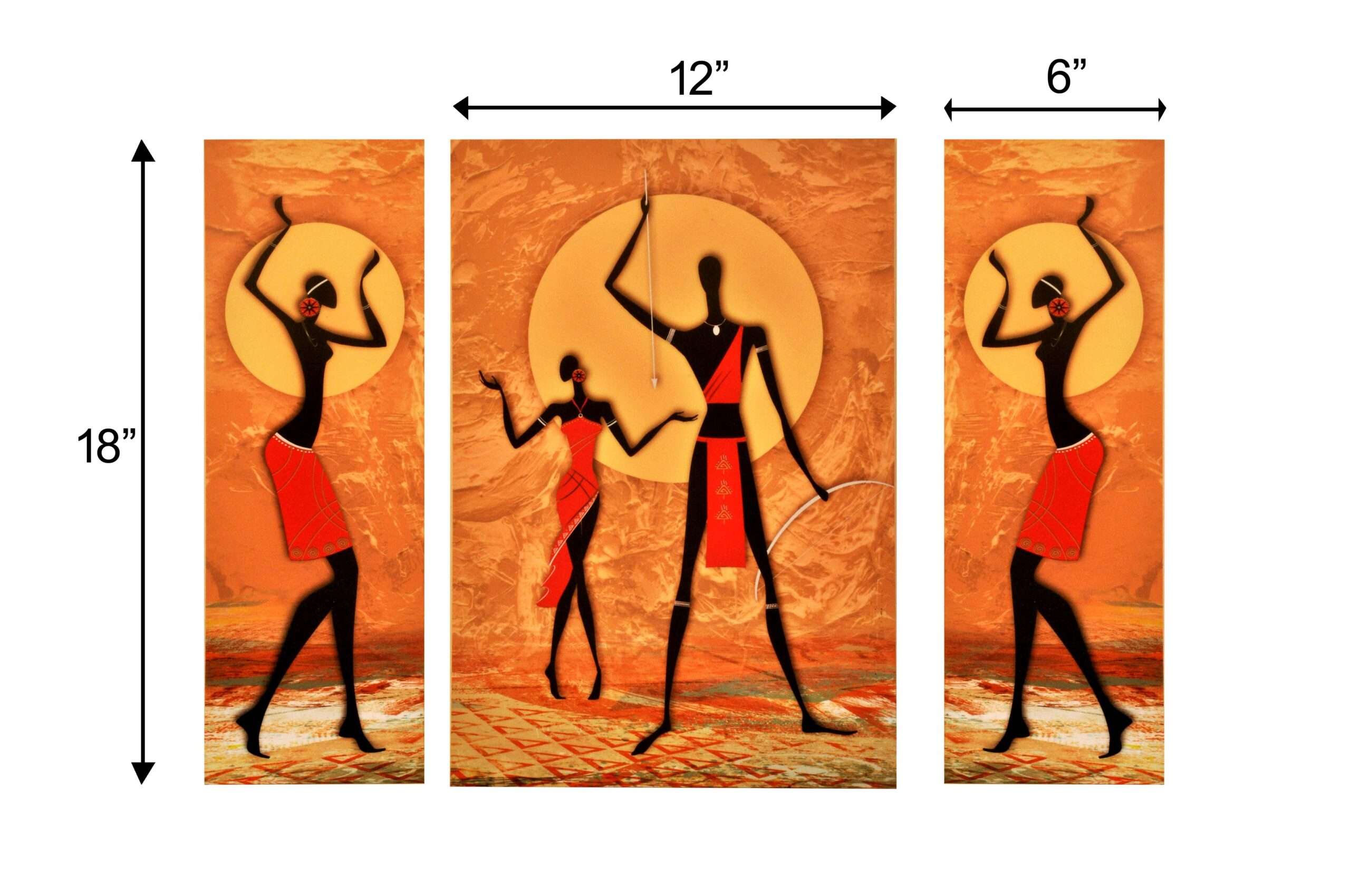 Shree Kala – African Tribal Dance Painting - Shree Kala