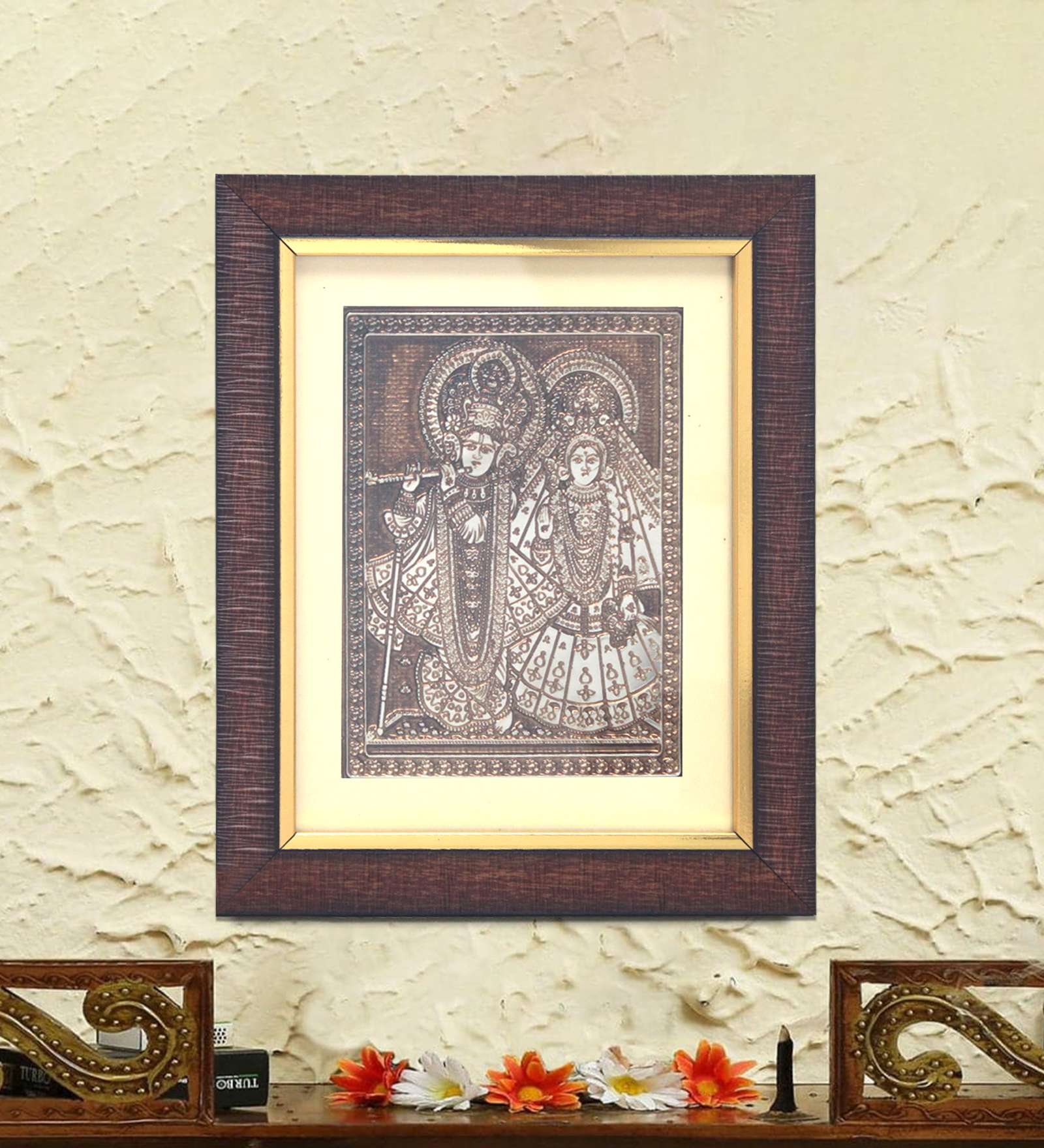 Shree Radha Krishna Wall Painting - Shree Kala
