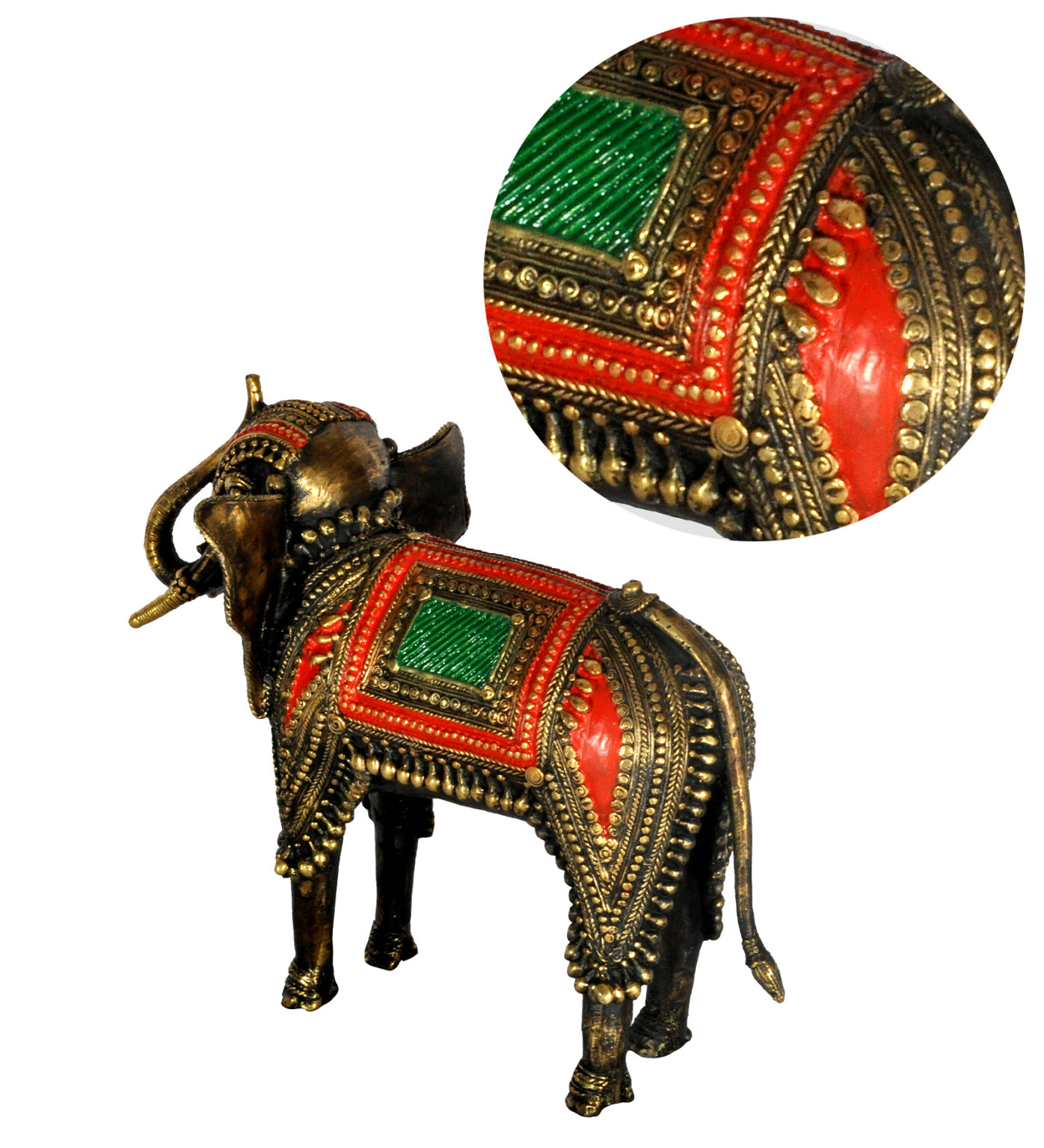Royal Handcrafted Elephant Showpiece big size - Shree Kala